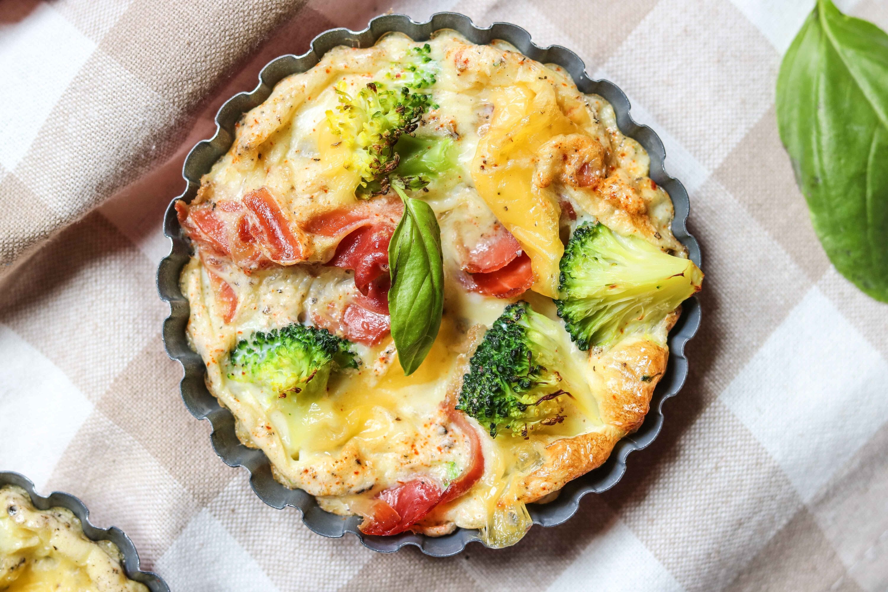 Egg Broccoli & Ham Muffins – Jacqueline Evans Skincare